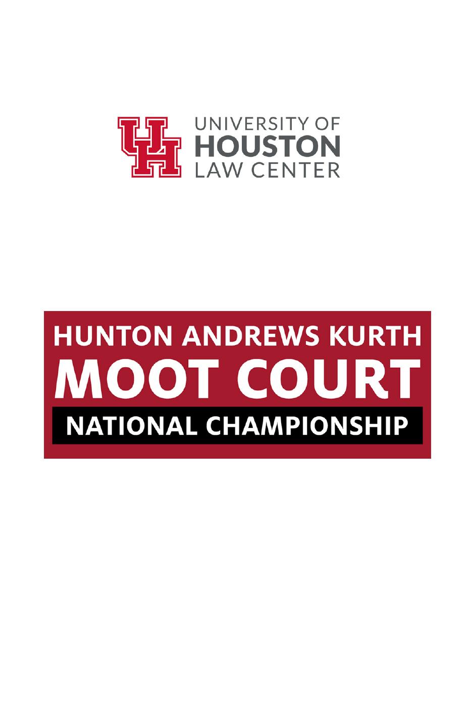 2024 Hunton Andrews Kurth Moot Court National Championship
