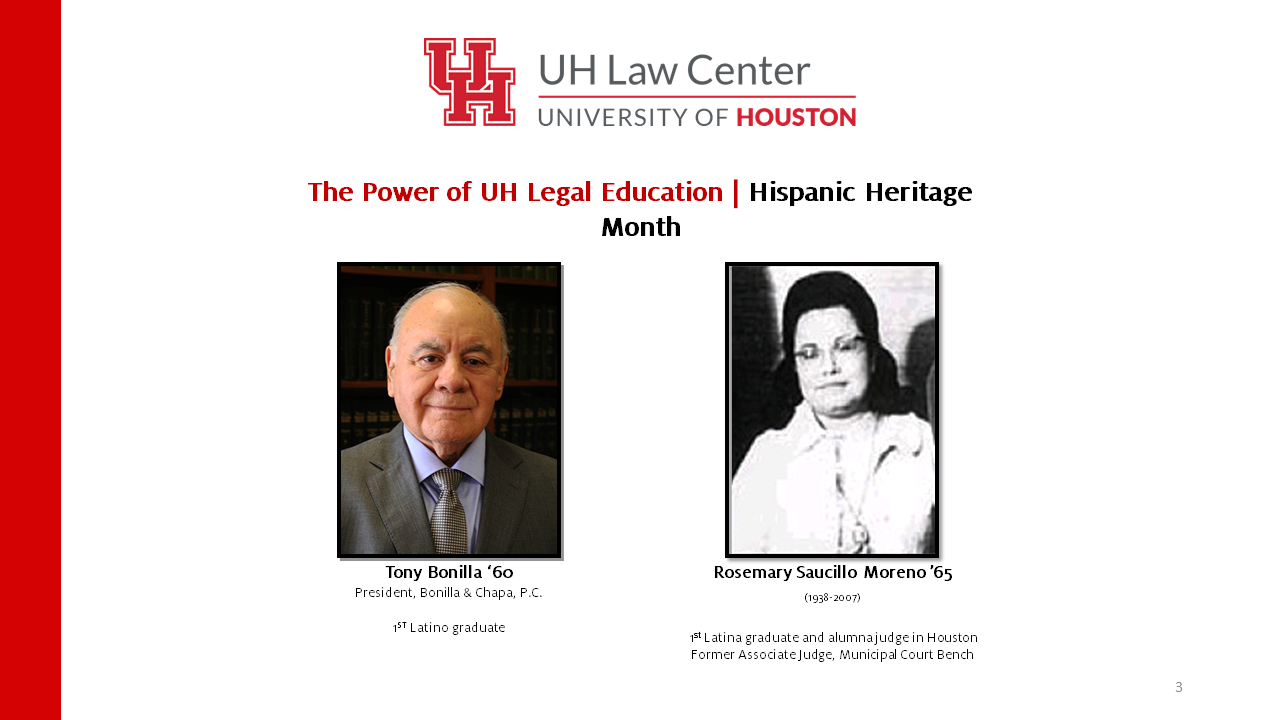 The Power of a UH Legal Education: Hispanic History Month - University ...