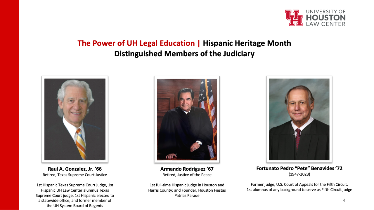 The Power of a UH Legal Education: Hispanic History Month - University ...