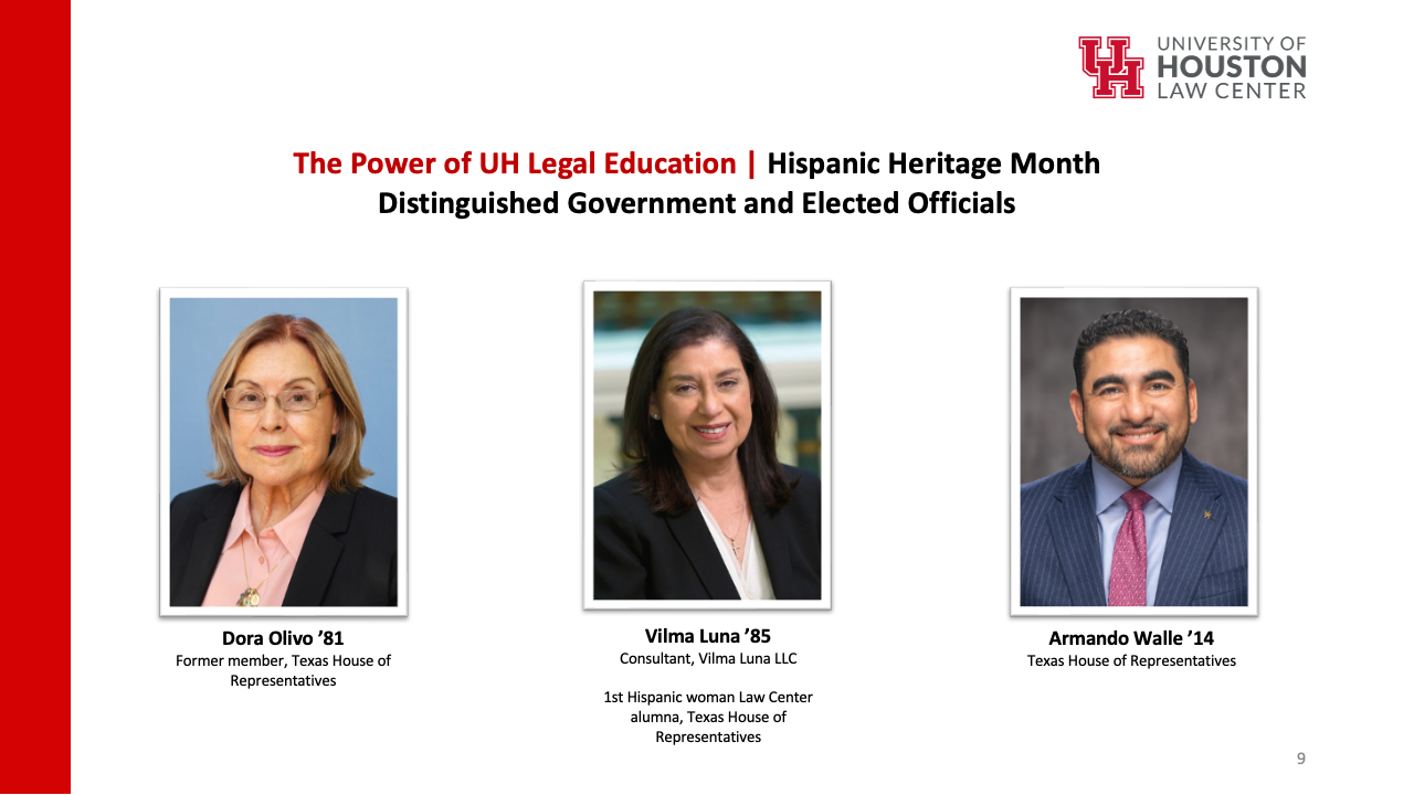 The Power of a UH Legal Education: Hispanic History Month - University ...
