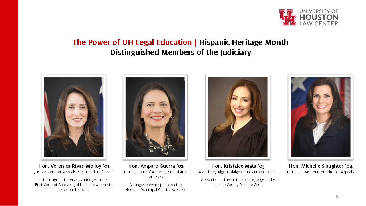 The Power of a UH Legal Education: Hispanic History Month - University ...